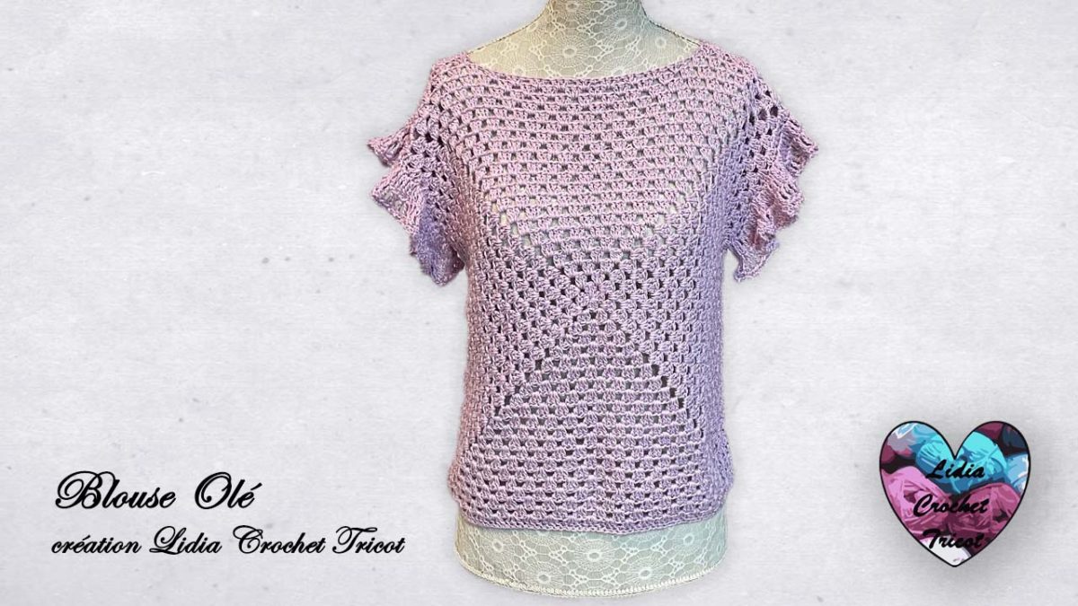 Tutoriels crochet gratuits Lidia Crochet Tricot (bébé, enfant, femme ...